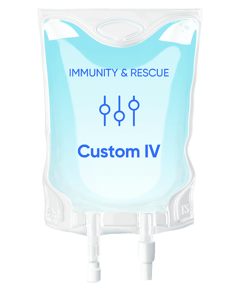 Custom IV Therapy - Mobile IV home infusion drip is custom | HydraMed